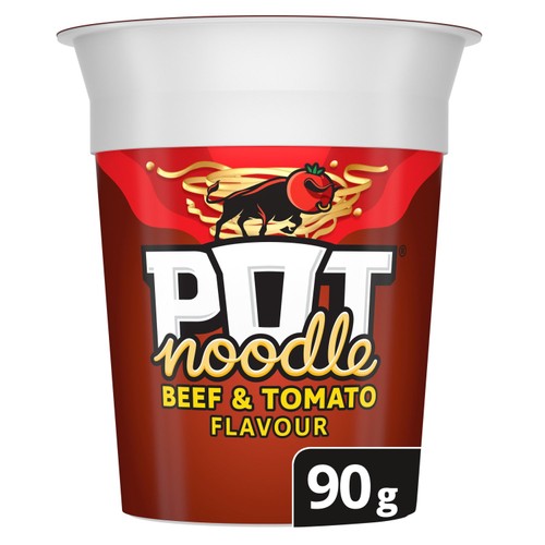Pot Noodle Beef & Tomato Standard - Morrisons Online Groceries & Offers