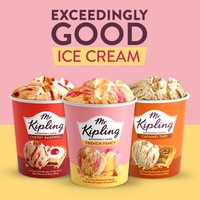 Mr Kipling French Fancy Ice Cream Tub - Morrisons Online Groceries & Offers
