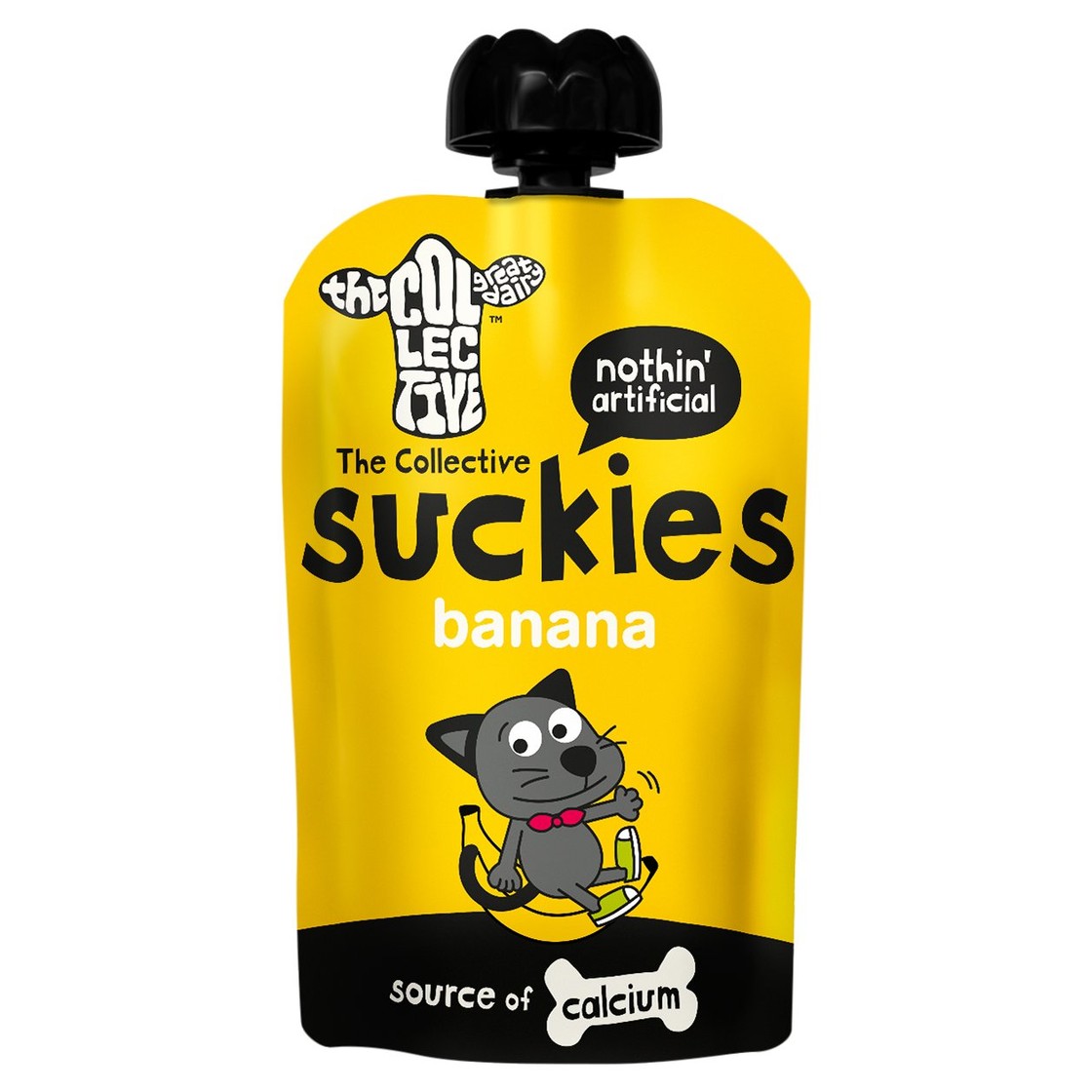 The Collective Suckies Banana Kids Yoghurt Pouch - Morrisons Online ...