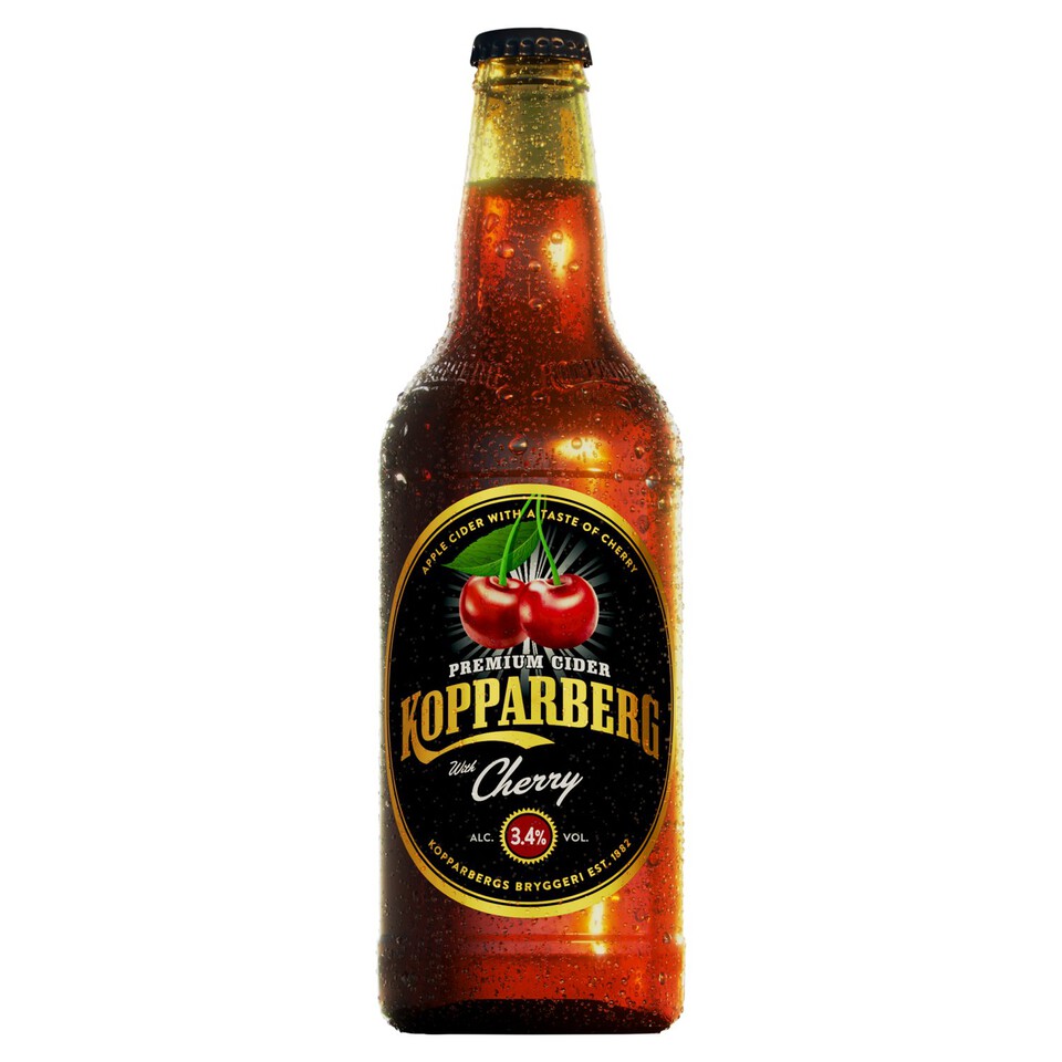 Kopparberg Cherry (Abv 3.4%) - Morrisons Online Groceries & Offers
