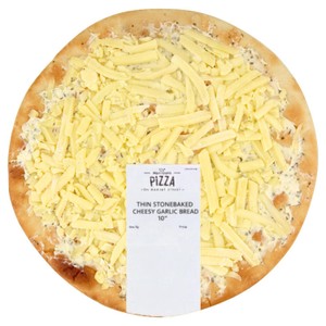 Market Street 10" Thin Stonebaked Cheesy Garlic Bread - Morrisons ...
