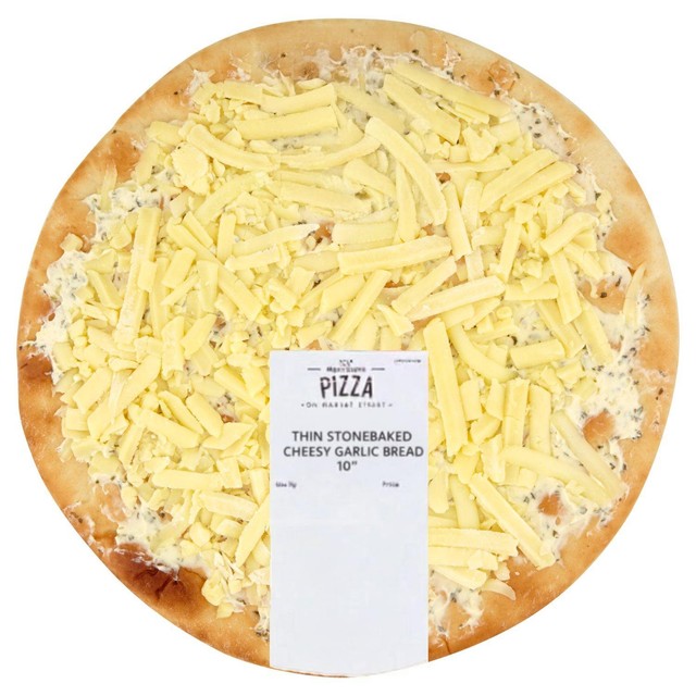 Market Street 10" Thin Stonebaked Cheesy Garlic Bread - Morrisons ...