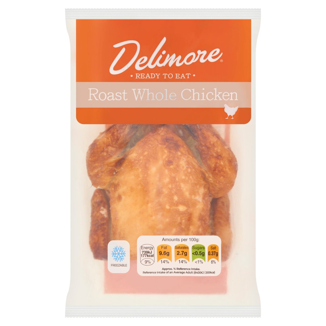Delimore Whole Roast Chicken 950g - Morrisons Online Groceries & Offers
