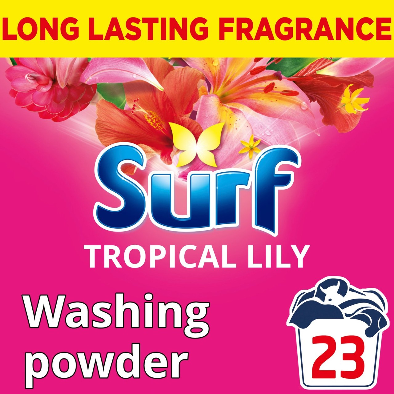 Surf Tropical Lily Washing Powder 23 Washes - Morrisons Online ...