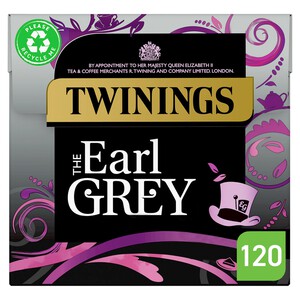 Twinings Earl Grey Tea 120 Tea Bags - Morrisons Online Groceries & Offers