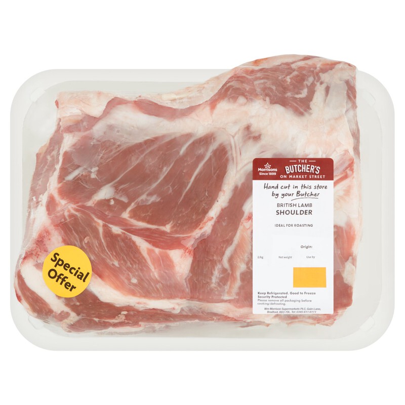 Market Street British Spring Lamb Shoulder - Morrisons Online Groceries ...