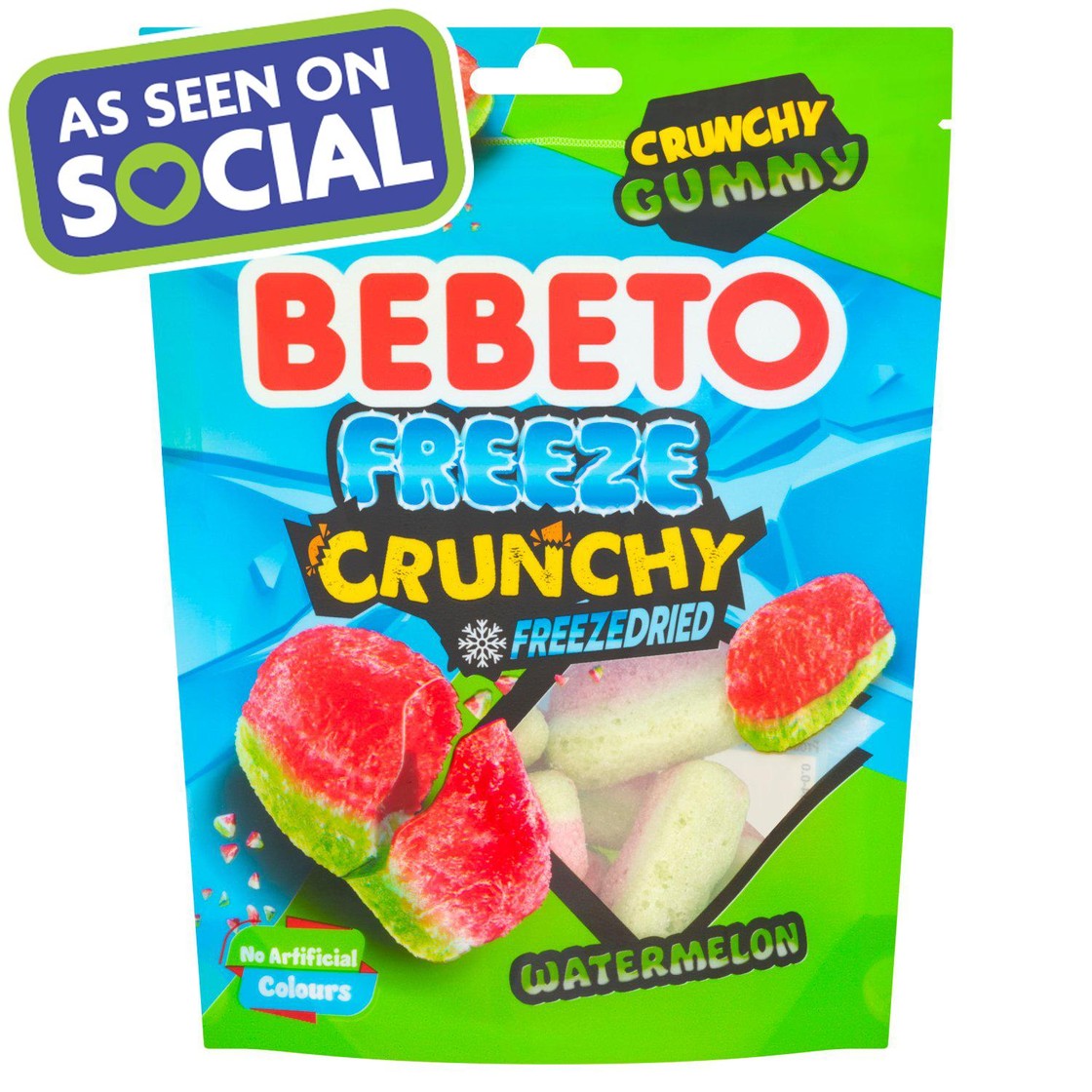 Bebeto Freeze-Dried Watermelon 35g - Morrisons Online Groceries & Offers