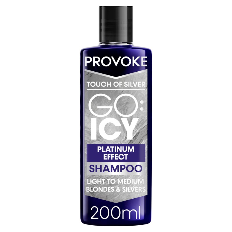 Provoke Go Icy Platinum Effect Shampoo - Morrisons Online Groceries ...