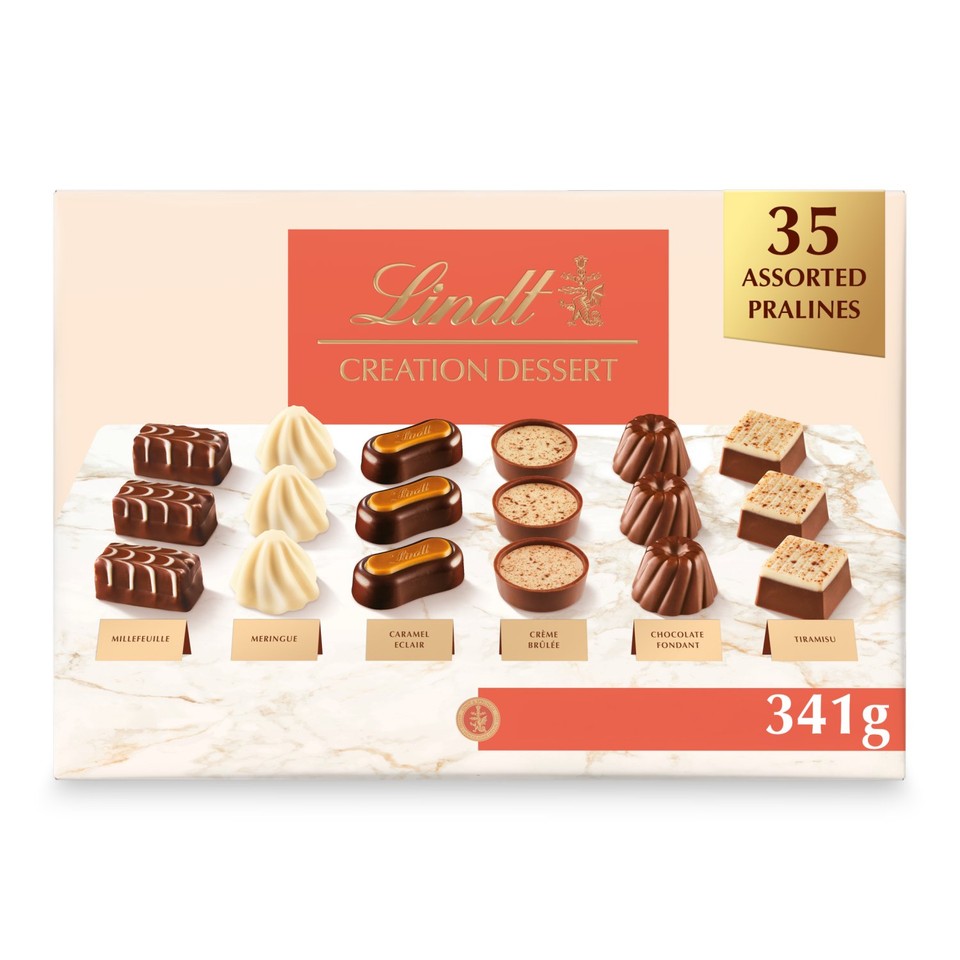 Lindt Creation Dessert Assorted Chocolate Box 341g - Morrisons Online ...