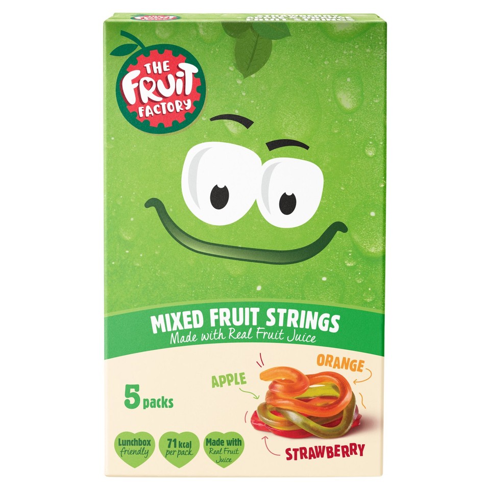 The Fruit Factory Strawberry, Apple & Orange Fruit Strings - Morrisons ...