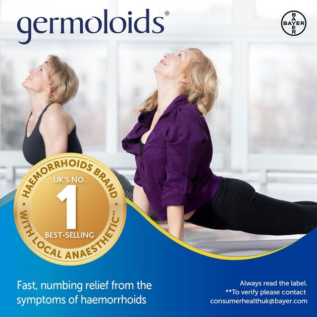 Germoloids Haemorrhoid Ointment, Piles Treatment with Anaesthetic ...