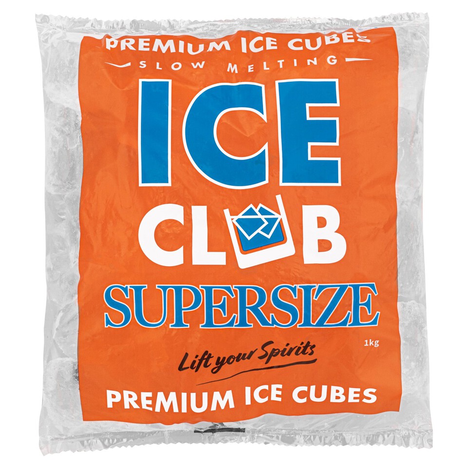 Ice Club Supersize Premium Ice Cubes - Morrisons Online Groceries & Offers
