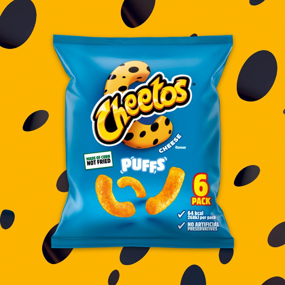 Cheetos Puffs Cheese Multipack Snacks Crisps - Morrisons Online ...