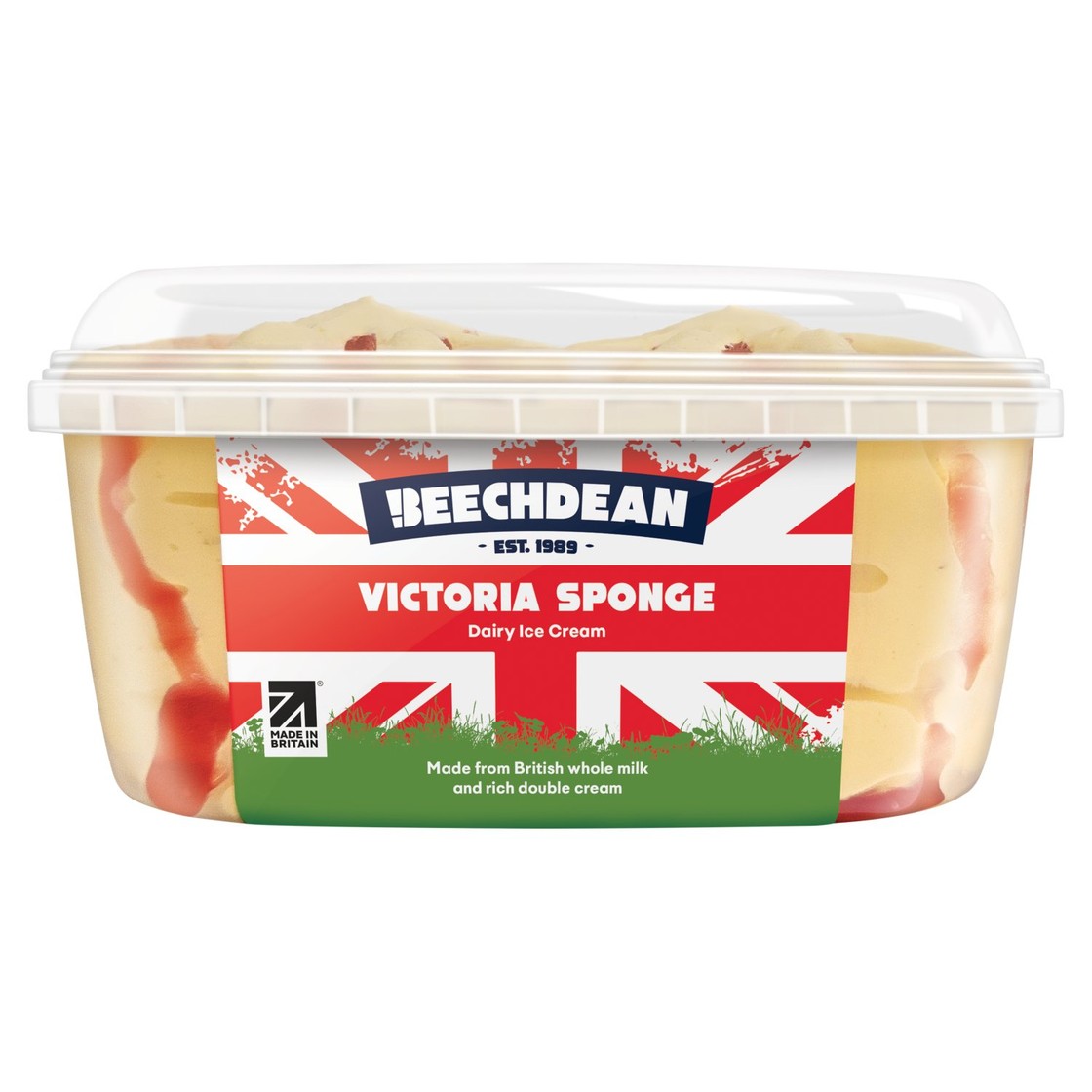 Beechdean Victoria Sponge Ice Cream 1L - Morrisons Online Groceries ...