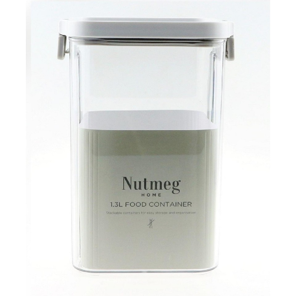 Nutmeg Home Square Food Storage 1.3 L - Morrisons Online Groceries & Offers