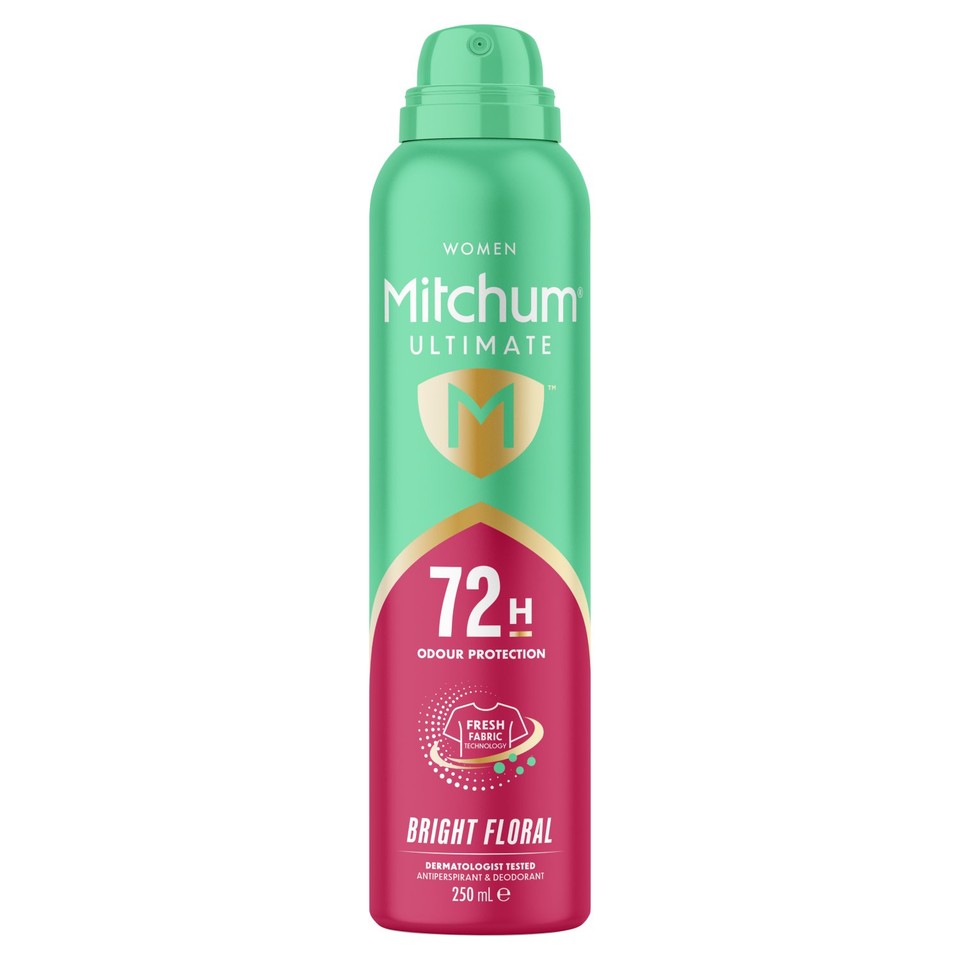 Mitchum Ultimate 72h Bright Floral Anti Perspirant & Deodorant ...