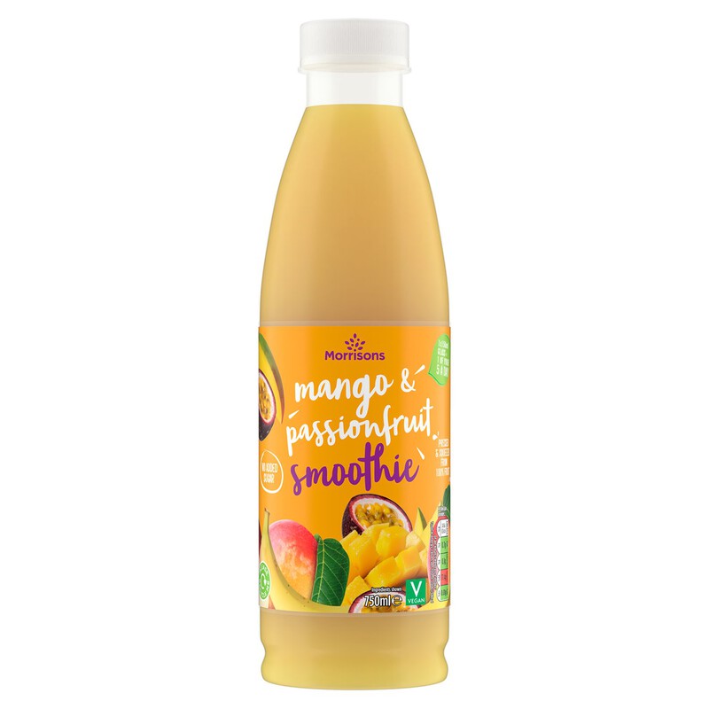 Morrisons Mango & Passion Fruit Smoothie - Morrisons Online Groceries ...