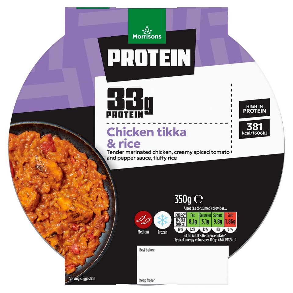 Morrisons Chicken Tikka Protein Pot - Morrisons Online Groceries & Offers