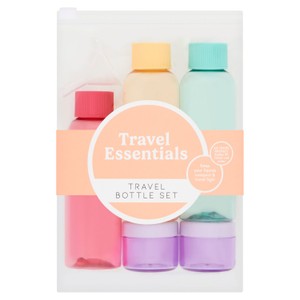 Travel Essentials Travel Bottle Set - Morrisons Online Groceries & Offers