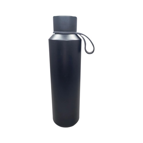 Nutmeg Home Stainless Steel Bottle With Handle Black - Morrisons Online ...