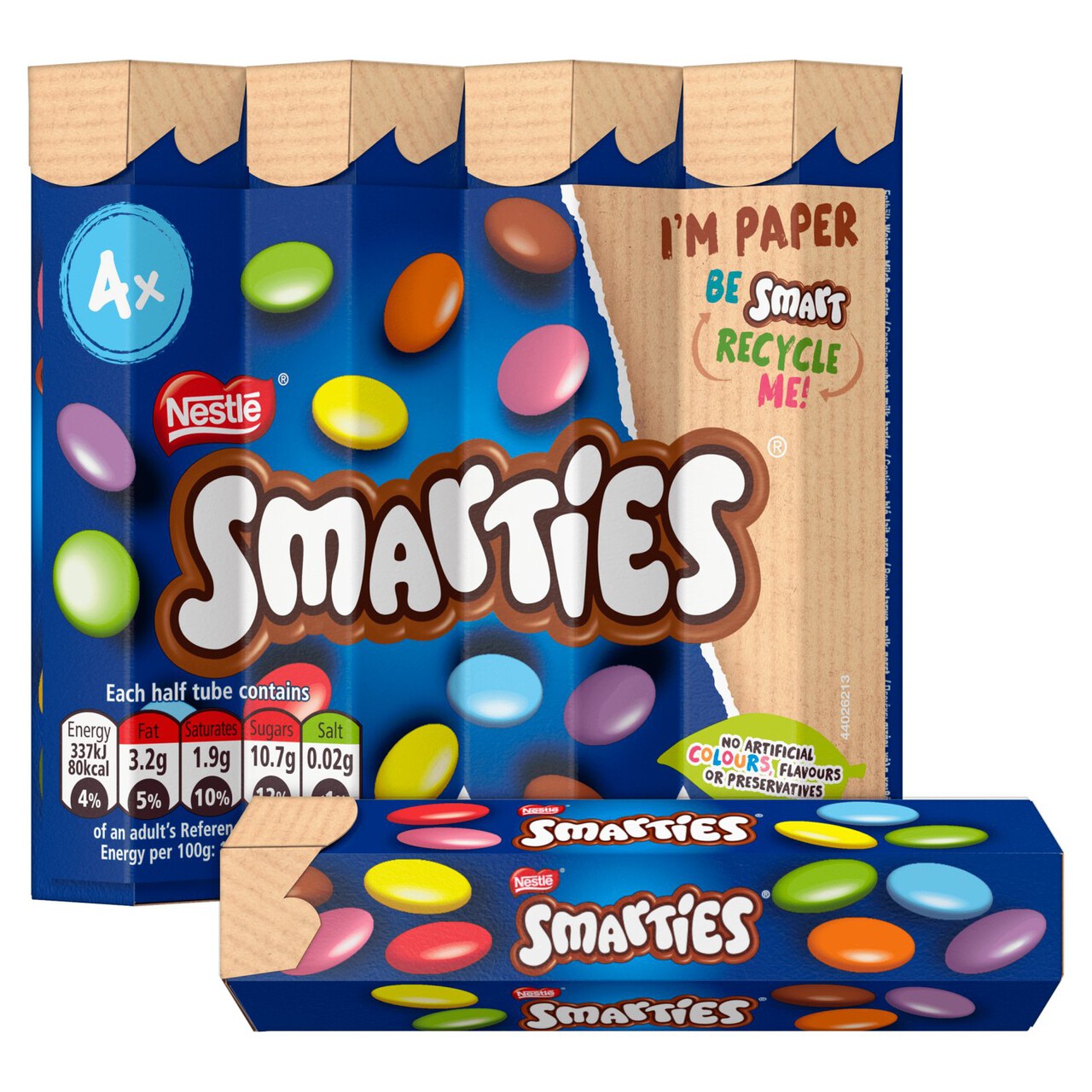 Smarties Tube 4 Pack - Morrisons Online Groceries & Offers