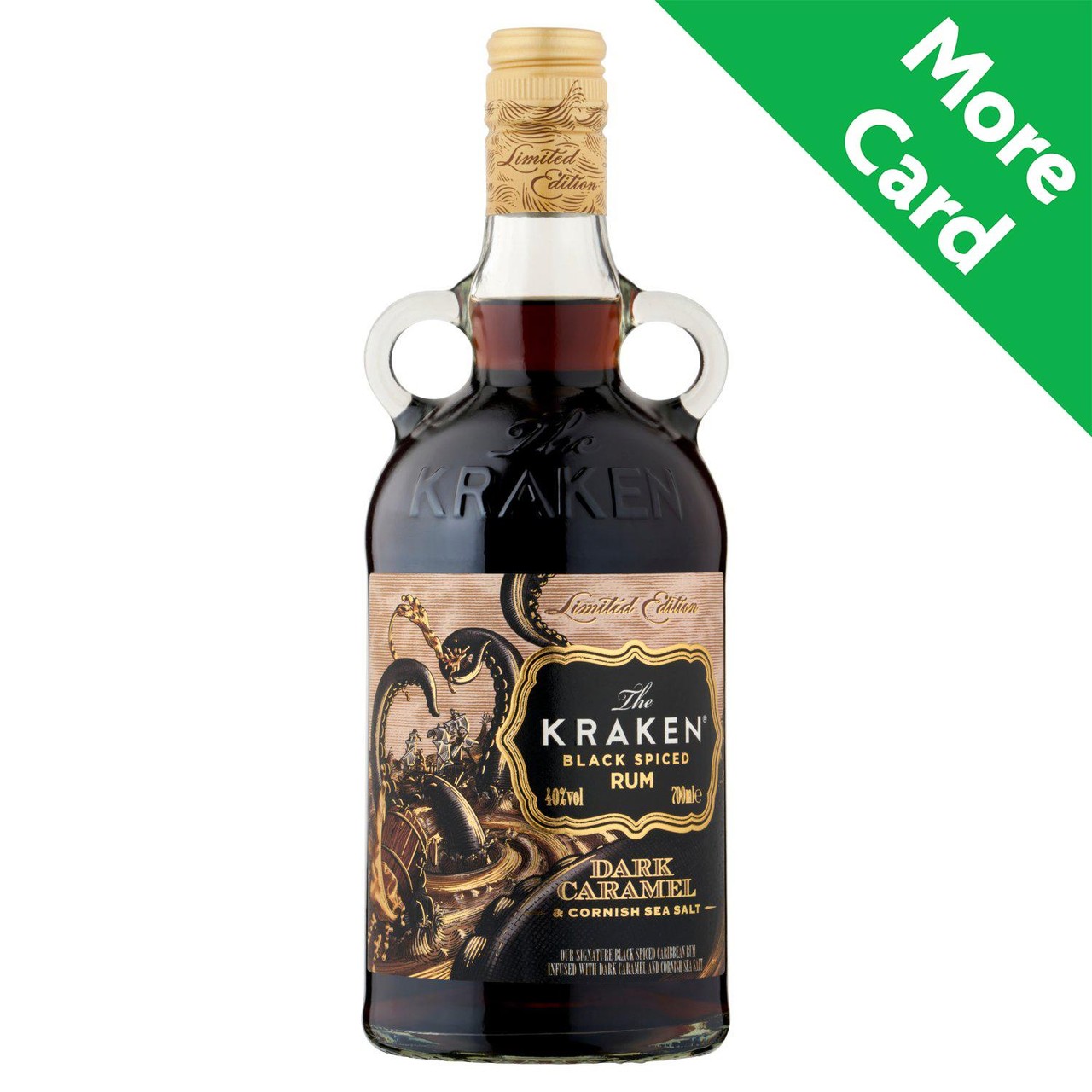 Kraken Dark Caramel & Sea Salt Spiced Rum - Morrisons Online Groceries ...