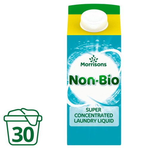 Morrisons Non-Bio Super Concentrated Liquid 30 Washes - Morrisons ...