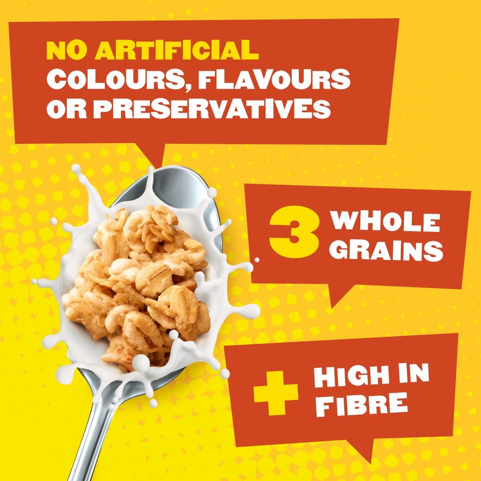 Jordans Popped Oat Crunch Hint of Honey Breakfast Cereal - Morrisons ...