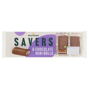 Savers Chocolate Mini Rolls - Morrisons Online Groceries & Offers