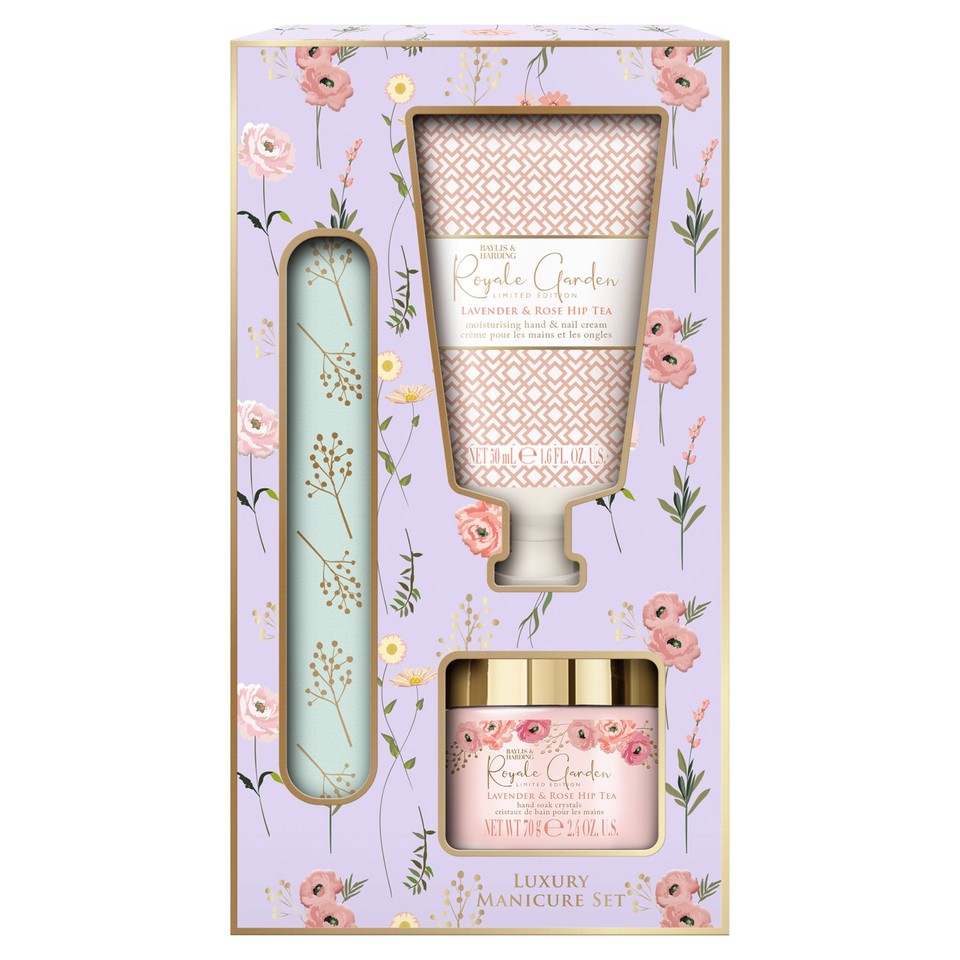 Baylis & Harding Royale Garden Luxury Manicure Gift Set - Morrisons ...