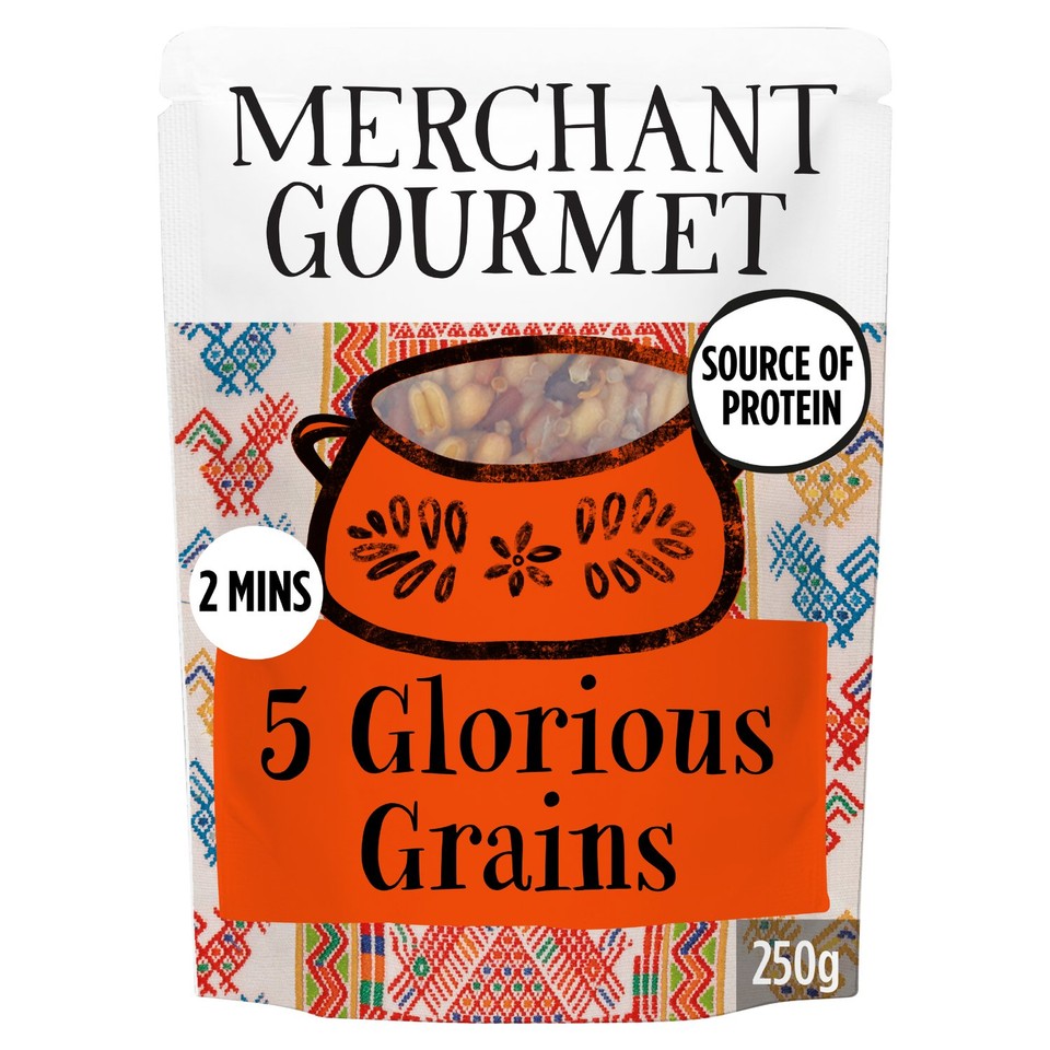 Merchant Gourmet 5 Glorious Grains 250g - Morrisons Online Groceries ...