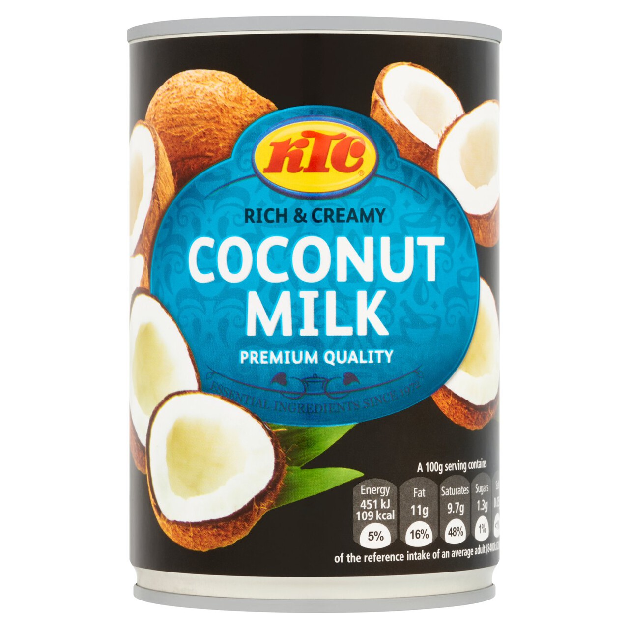 KTC Rich & Creamy Coconut Milk 400g - Morrisons Online Groceries & Offers