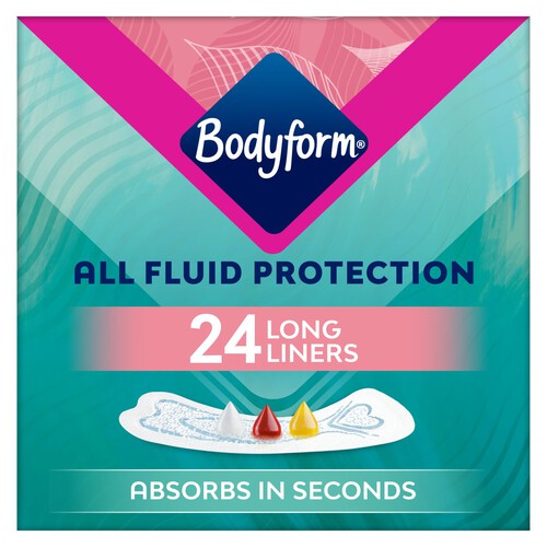 Bodyform Dailies Extra Protection Long Liners - Morrisons Online ...