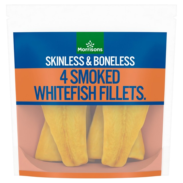 Morrisons 4 Skinless & Boneless Smoked Whitefish Fillets 400g ...