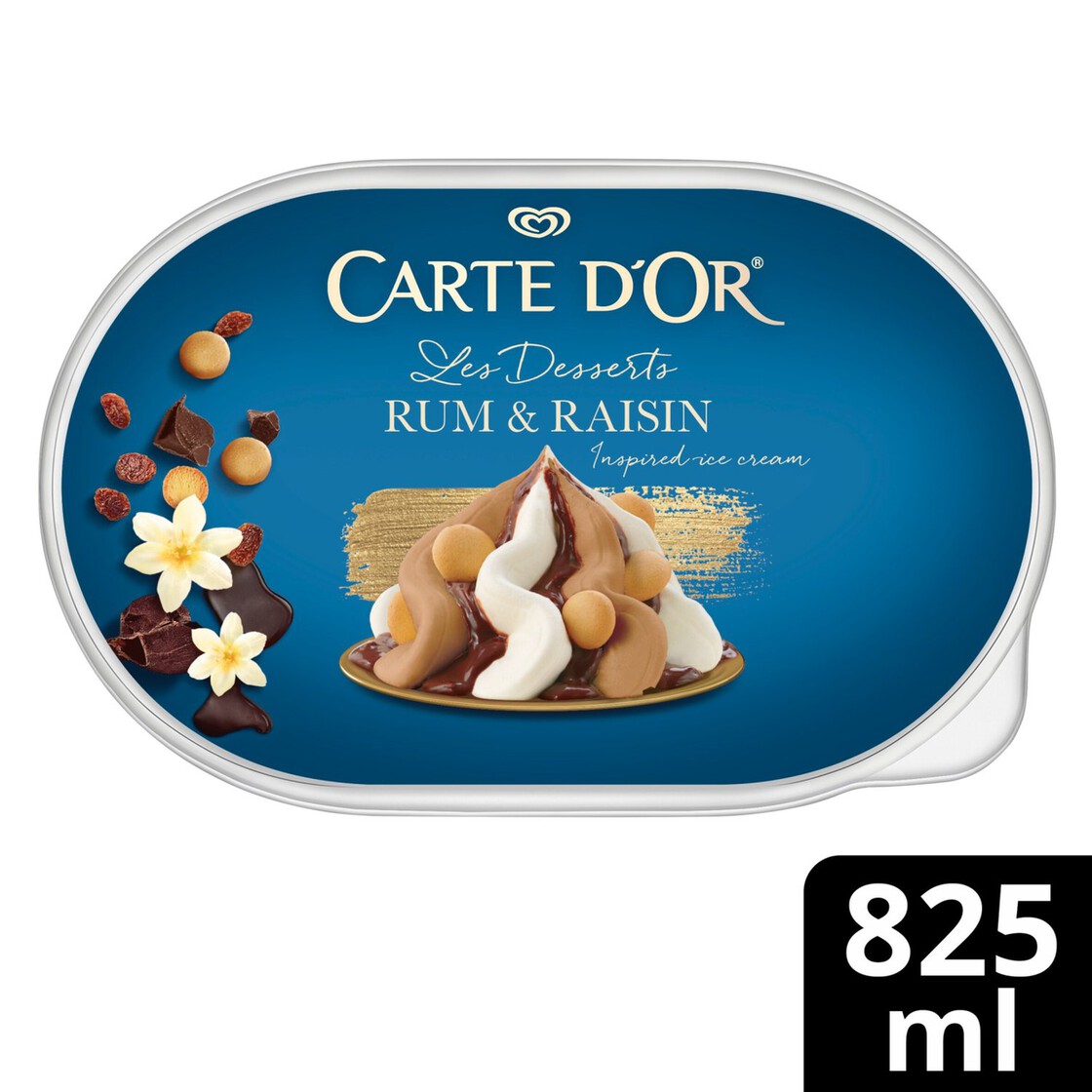 Carte D'Or Rum & Raisin Inspired Ice Cream Dessert - Morrisons Online ...