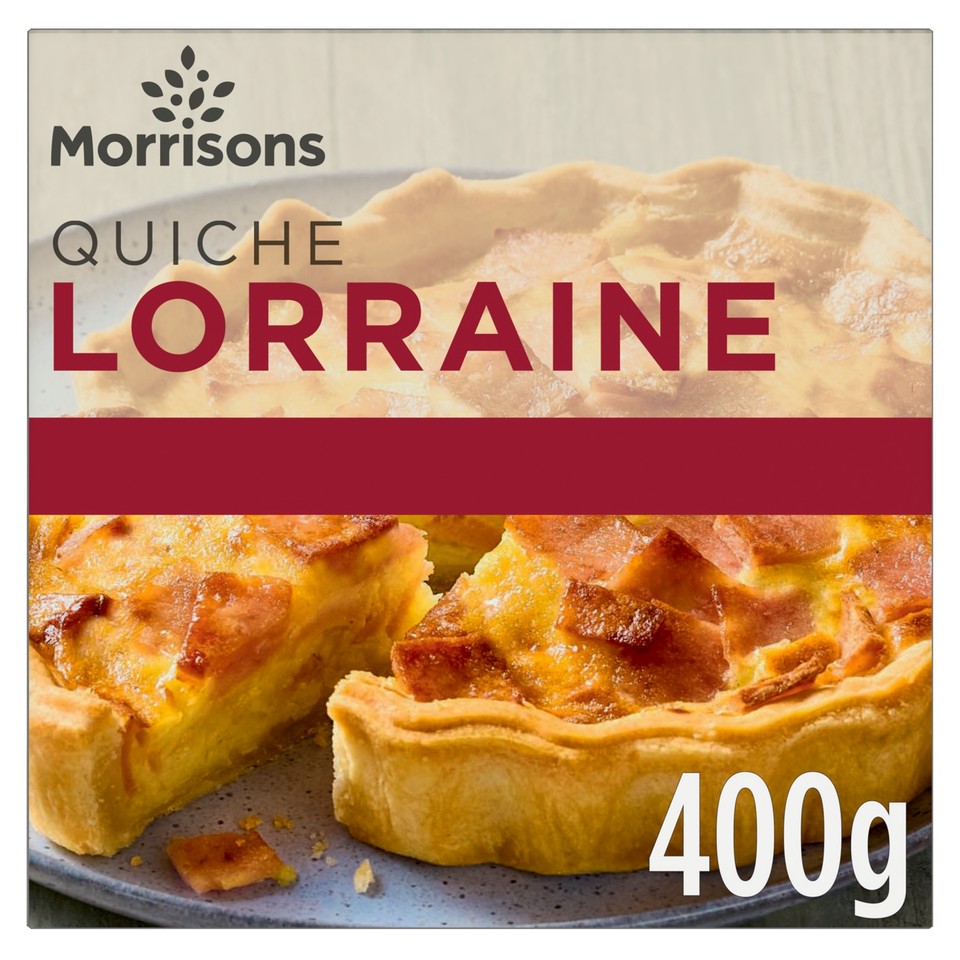 Morrisons Quiche Lorraine 400g - Morrisons Online Groceries & Offers
