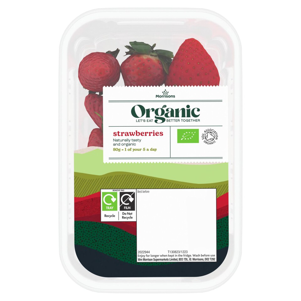 Morrisons Organic Strawberries - Morrisons Online Groceries & Offers