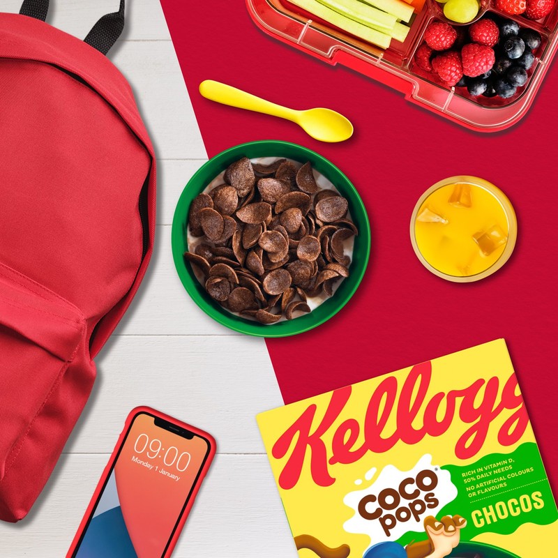 Kellogg's Coco Pops Chocos Chocolate Breakfast Cereal - Morrisons ...