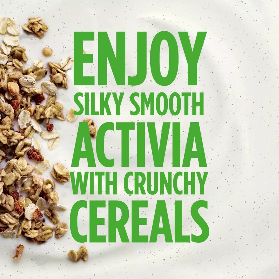 Activia Vanilla & Granola Breakfast Pot With Spoon 165g - Morrisons ...
