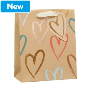 Wedding Hearts Gift Bag Medium - Morrisons Online Groceries & Offers
