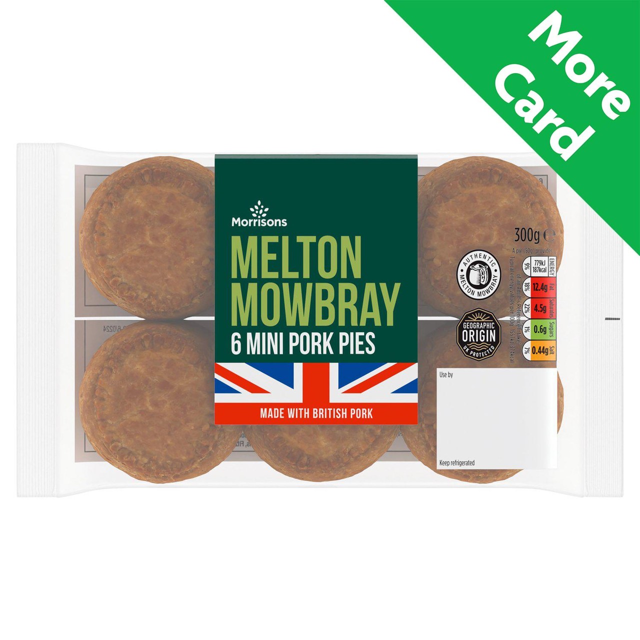 Morrisons Melton Mowbray Mini Pork Pies - Morrisons Online Groceries ...