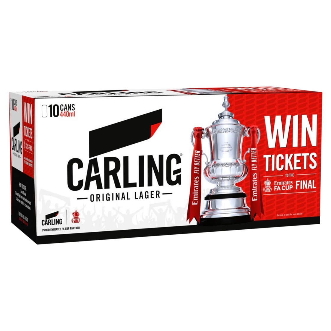 Carling Original Lager Beer Cans - Morrisons Online Groceries & Offers
