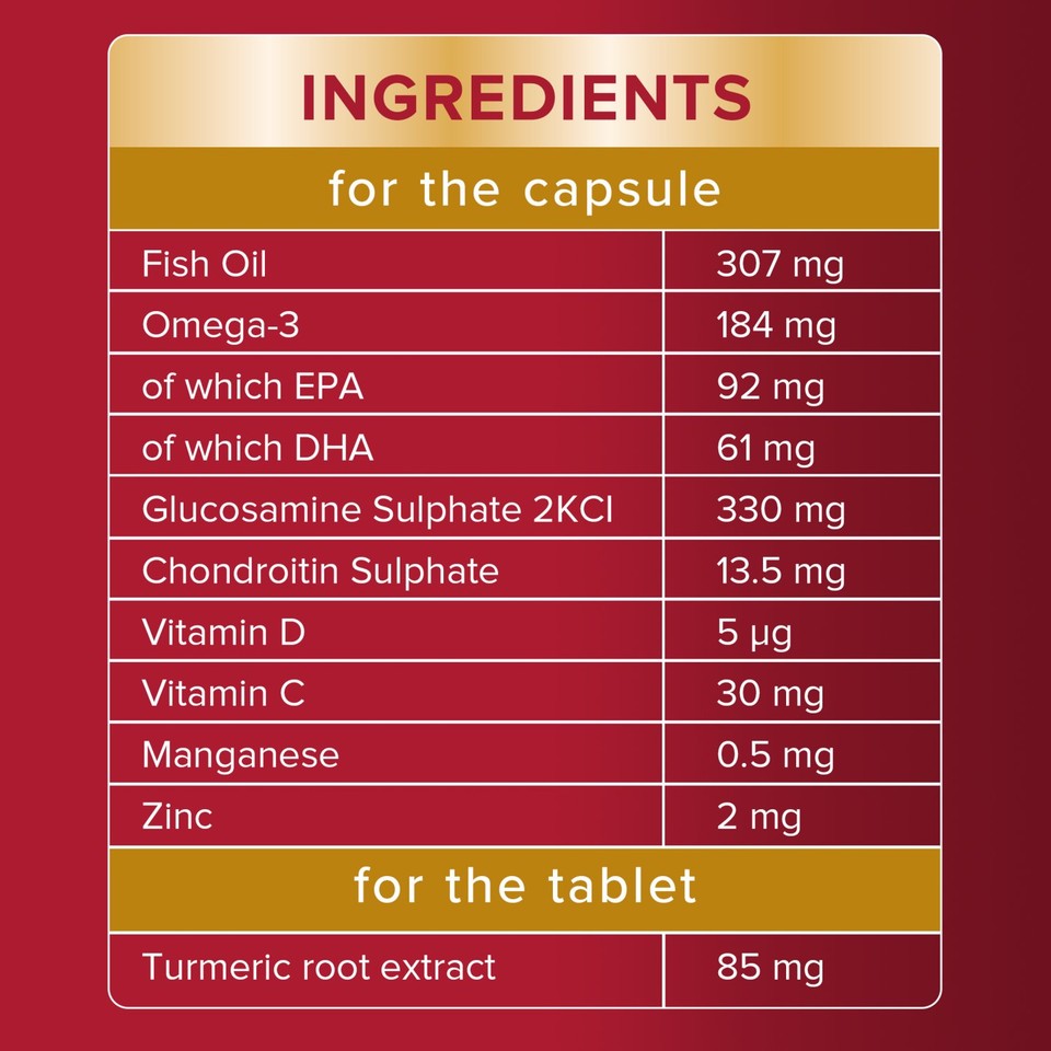 Seven Seas Jointcare & Turmeric 30 Pack - Morrisons Online Groceries ...