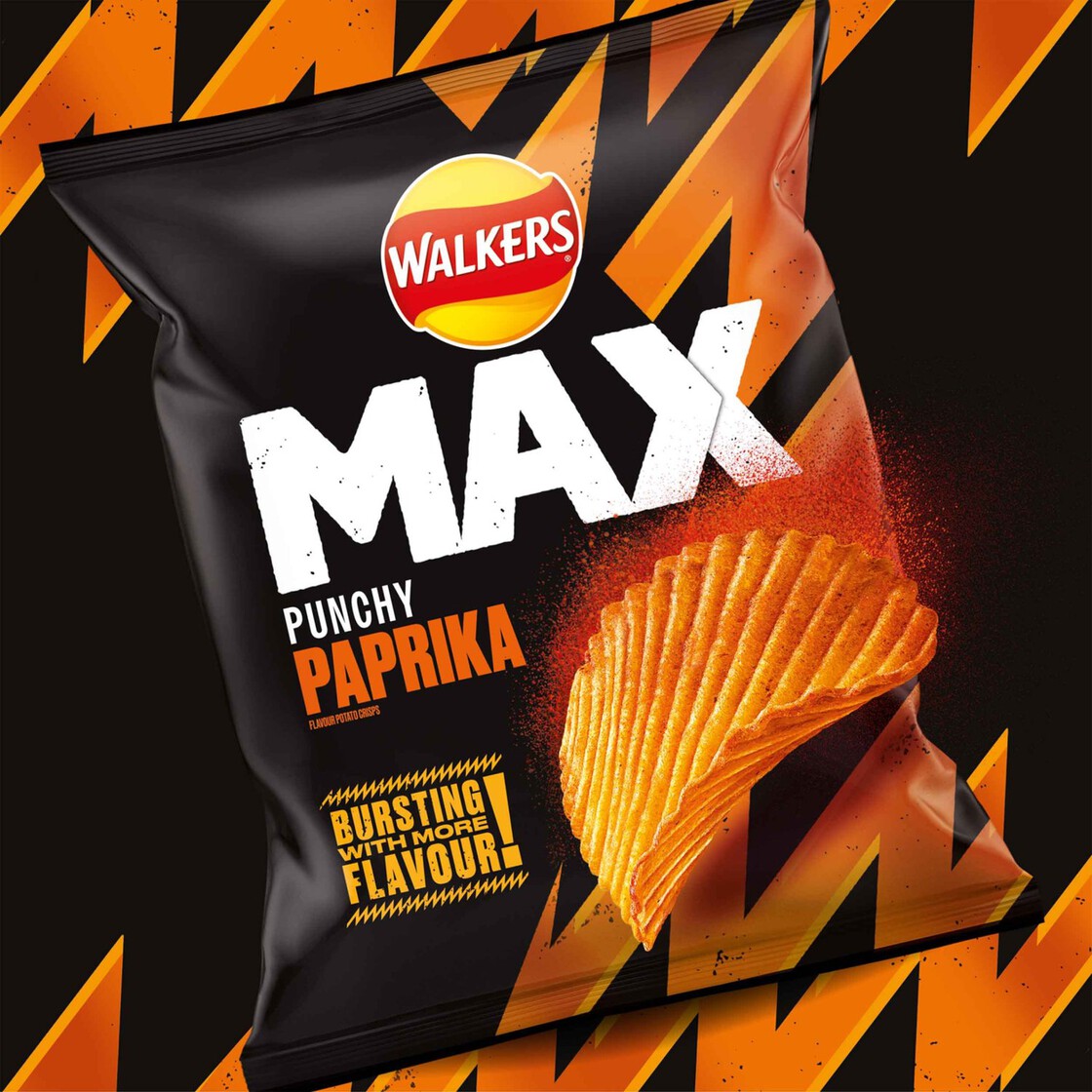 Walkers Max Paprika Crisps - Morrisons Online Groceries & Offers