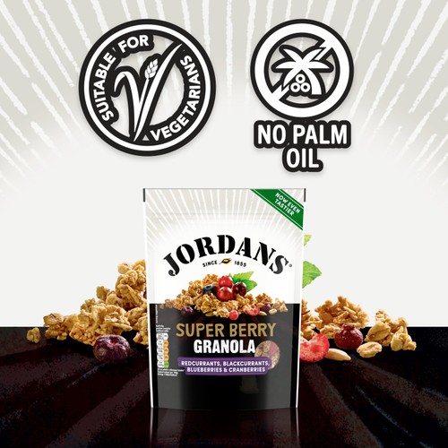 Jordans Super Berry Granola Breakfast Cereal - Morrisons Online ...