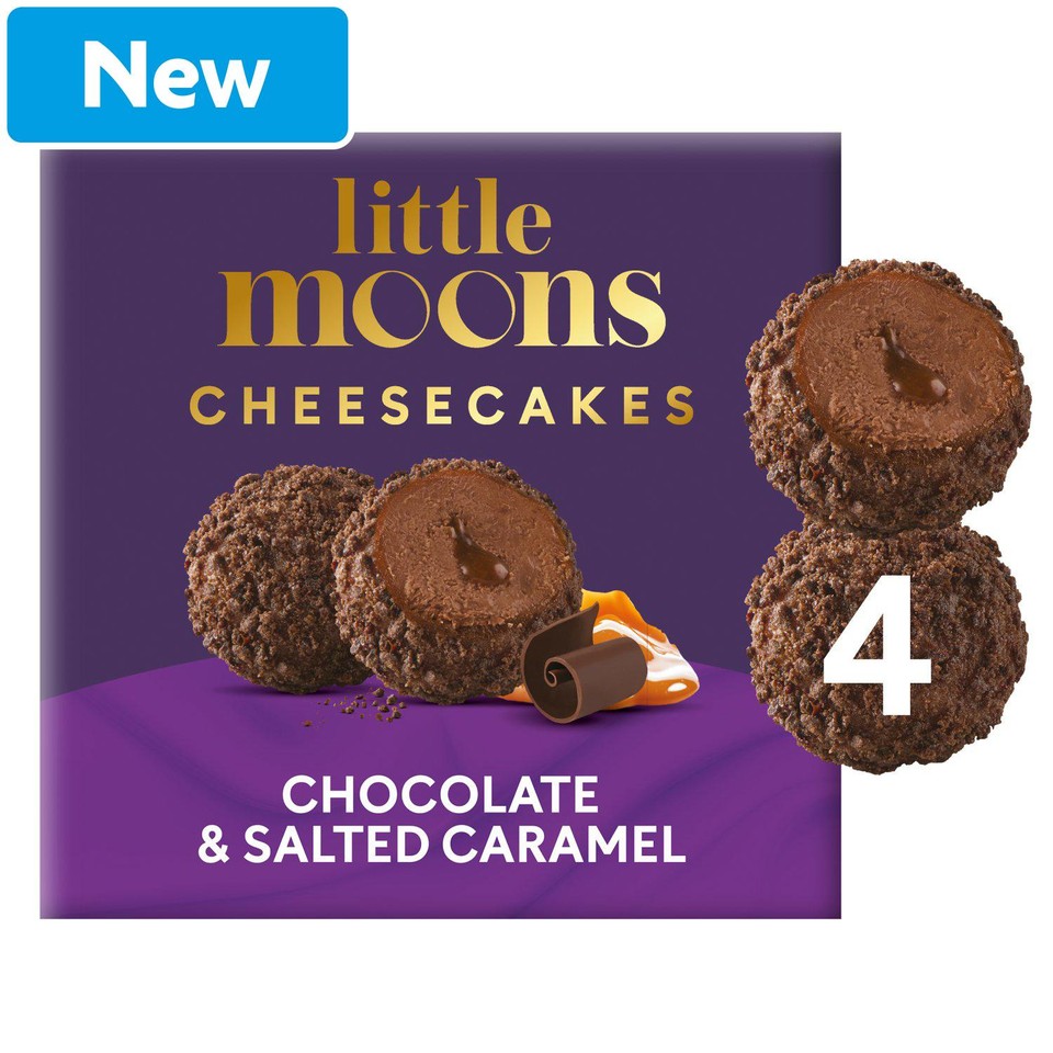 Little Moons Belgian Chocolate & Salted Caramel Cheesecake Mochi ...