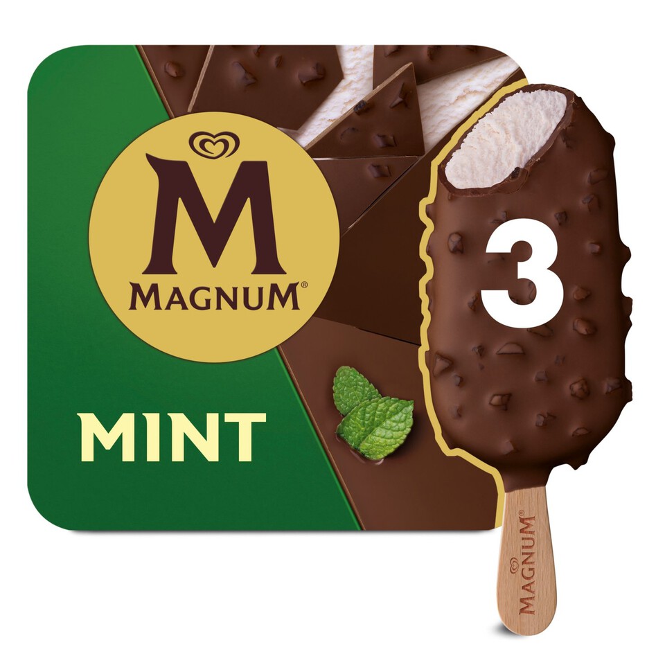 Magnum Mint Ice Cream Sticks - Morrisons Online Groceries & Offers