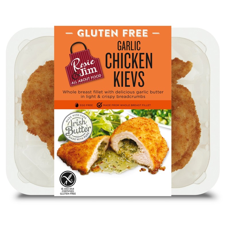 Rosie & Jim Gluten Free Garlic Chicken Kiev - Morrisons Online ...
