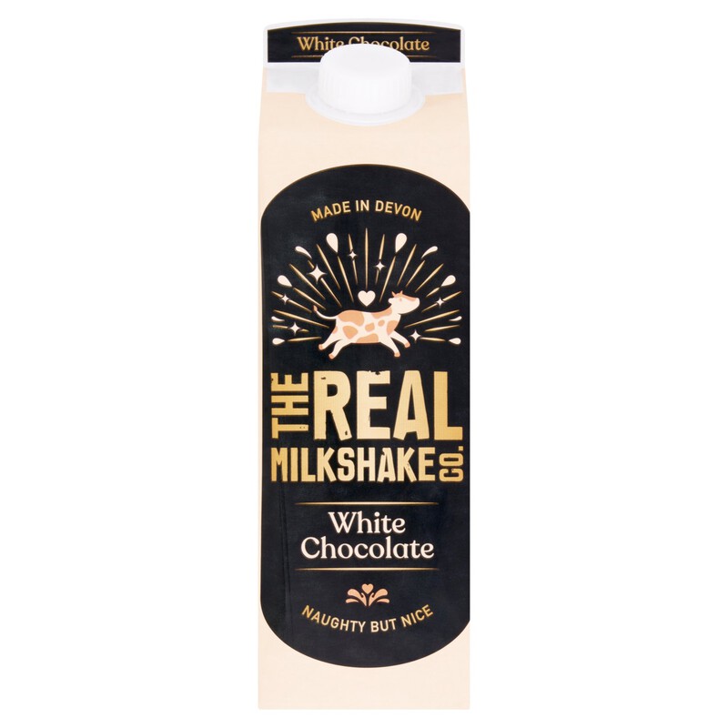 The Real Milkshake Company White Chocolate Flavoured Milk - Morrisons ...