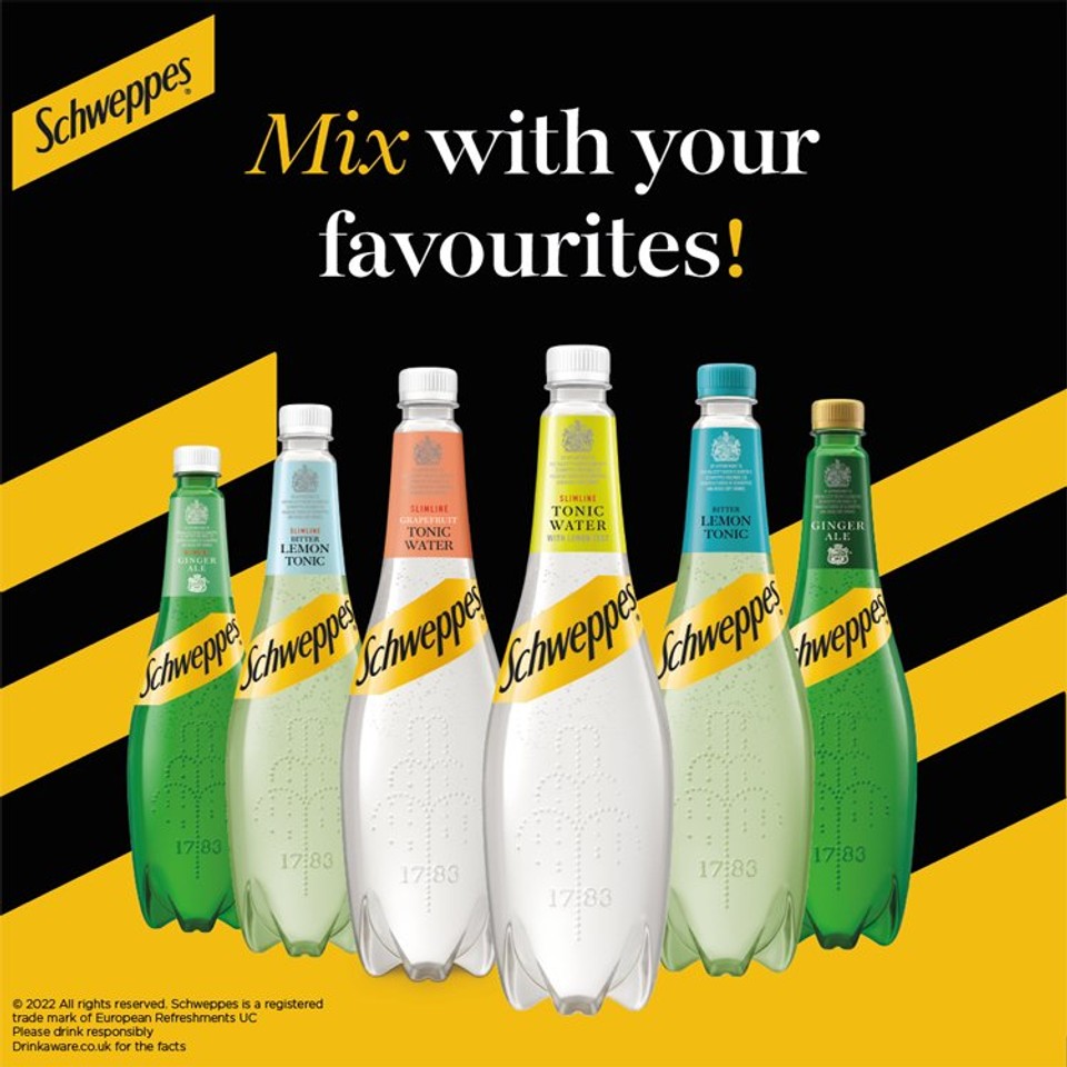 Schweppes Slimline Bitter Lemon - Morrisons Online Groceries & Offers
